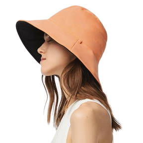 Silky Reversible Bucket Hat for Women - UPF50 Cotton Material ...