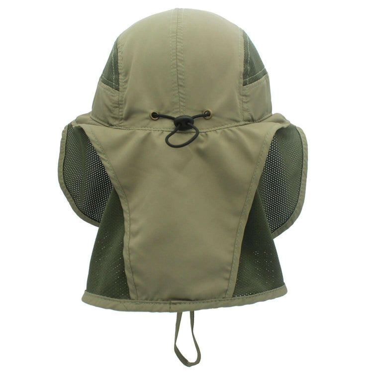 Legionnaires Work Sun Hat for Men and Women - UPF50 Nek Flap ...