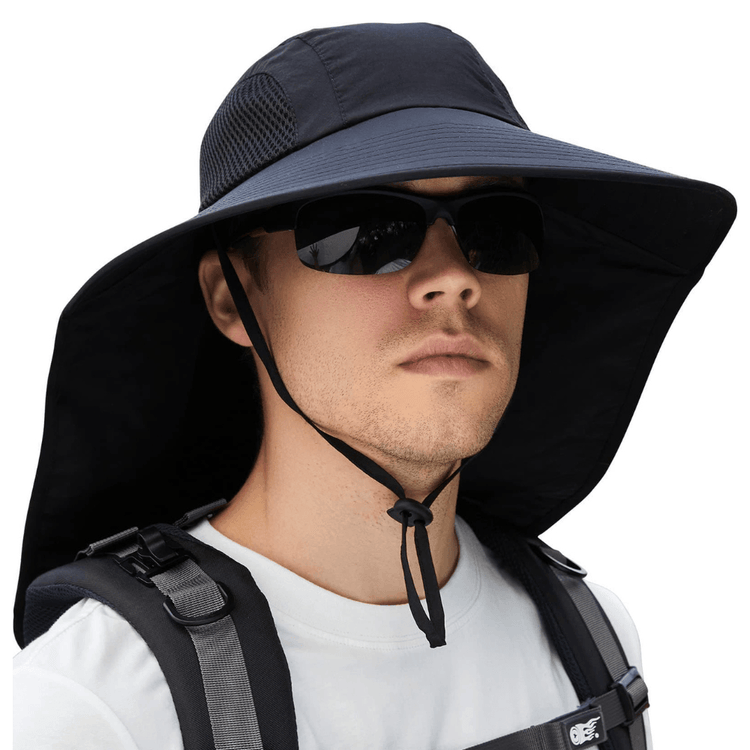 Legionnaires Fishing Sun Hat for Women and Men - UPF50 Neck Flap ...