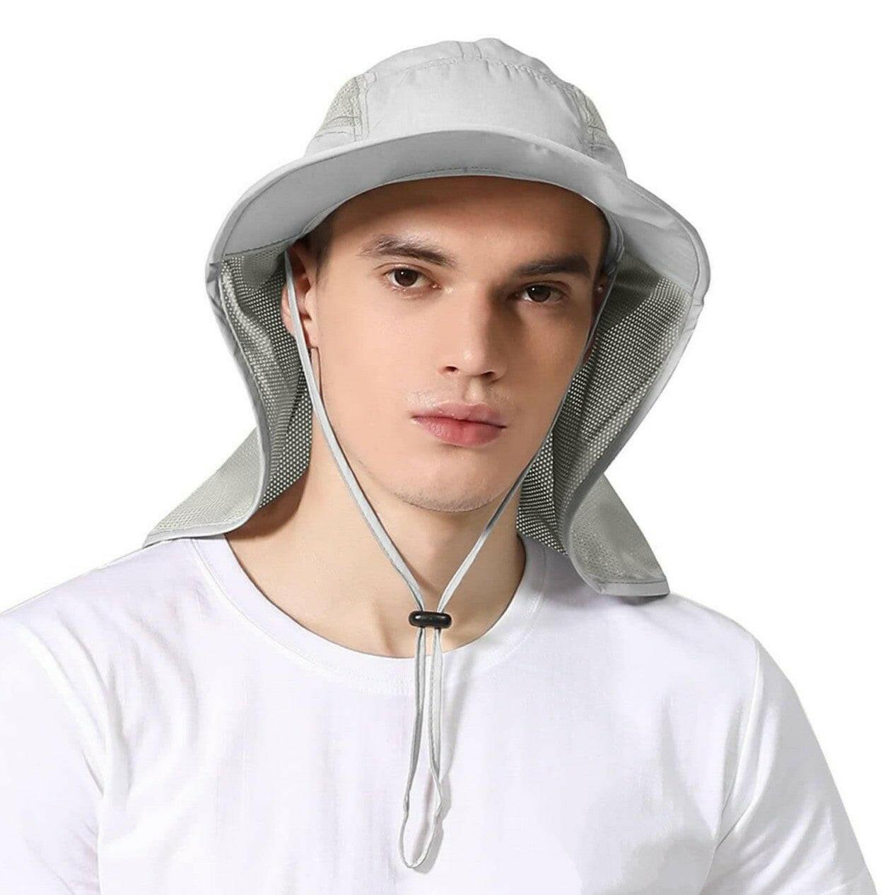 Legionnaires Work Sun Hat for Men and Women - UPF50 Nek Flap ...